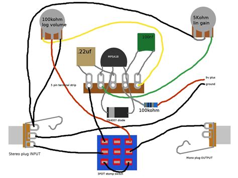 What Is A Diodes Function In A Fuzz Pedal Circuit Diypedals