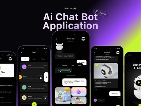 Ai Chat Bot Application Dark By Izmahsa For Bolddreams On Dribbble
