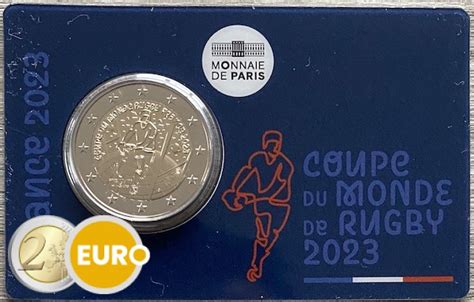 Euros Francia Copa Mundial De Rugby BU FDC Coincard Monedas Eurosconmemorativas Es