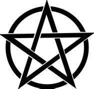 Free Illustration Pentacle Pentangle Star Circle Free Image On