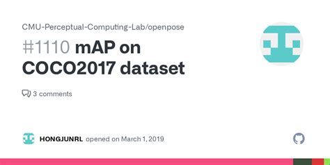 Map On Coco2017 Dataset · Issue 1110 · Cmu Perceptual Computing Lab
