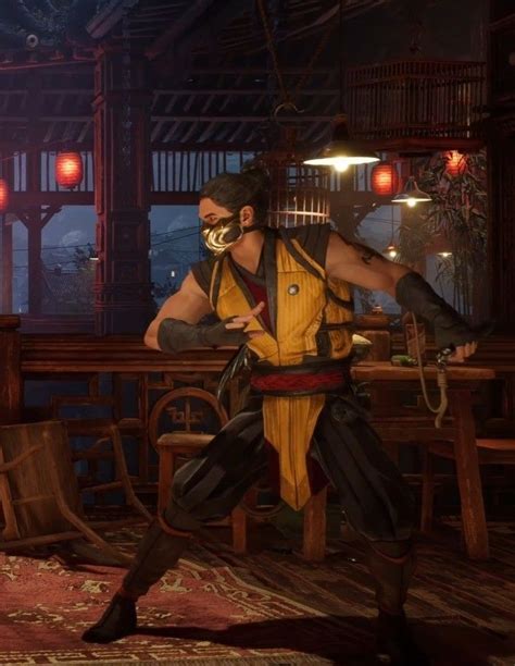 Mk1 Scorpion Фотографии профиля Игровые арты Мортал комбат