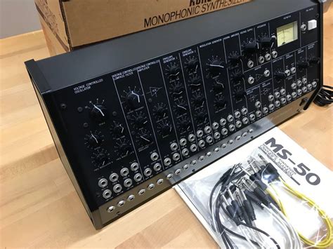 MATRIXSYNTH Vintage Korg MS W Original Box Packaging SN
