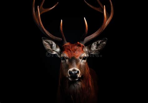 A Deer With Antlers Stock Illustration Illustration Of Buck 291985275