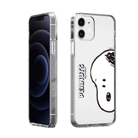 12시전구매시 오늘출발 스누피 빅페이스 투명젤리케이스 에이블리