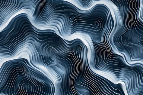 stylish abstract wave lines pattern creating a dynamic background
