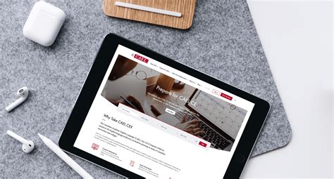 Website Design For Cael Enhanced Online Presentation