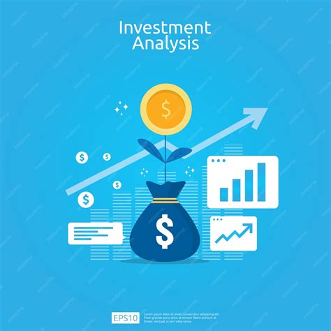 Premium Vector Financial Investment Analysis Concept For Business