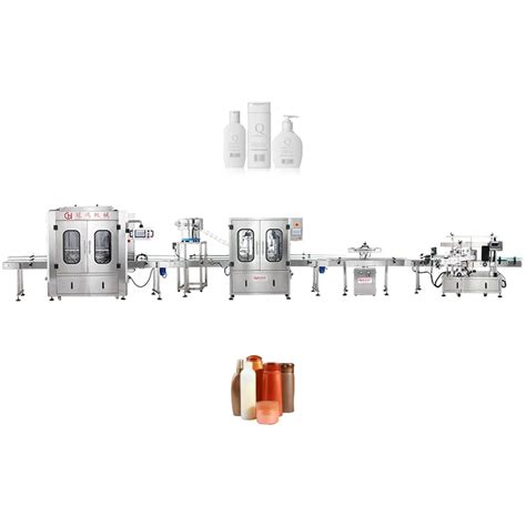 Customized Design Liquid Detergent Filling Capping Labeling Machine