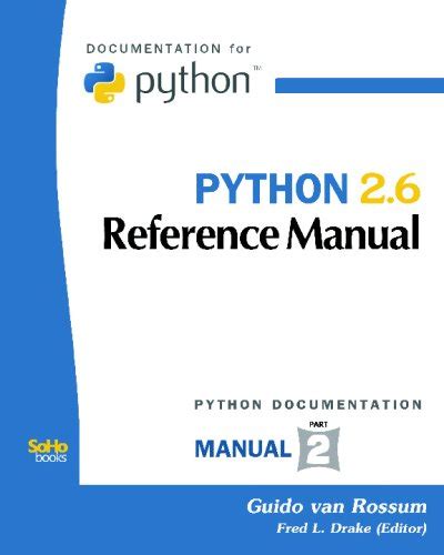 『python 26 Reference Manual Python Documentation Manual 読書メーター