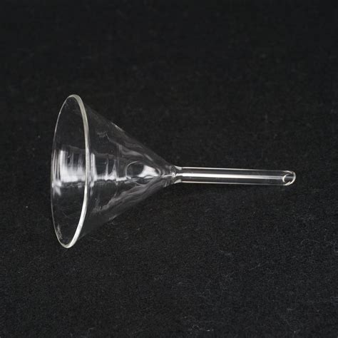 40 120mm Miniature Lab Glass Funnel Borosilicate Glassware Triangle