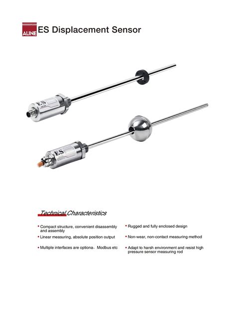 Es Magnetostrictive Displacement Sensor