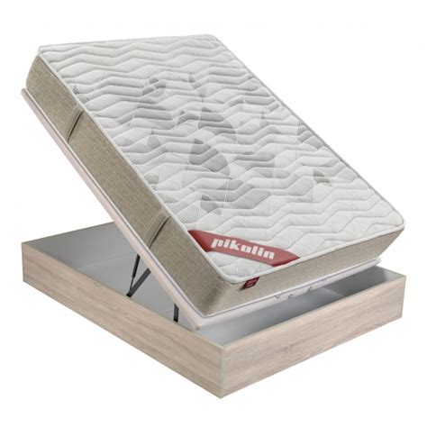 Pack Colchón Century Cell Canapé Abatible Madera 150x190 cm PIKOLIN