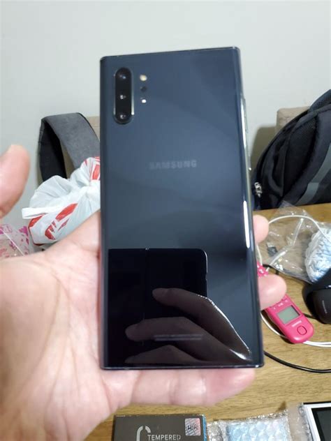Samsung Note 10 Plus Aura Black 256gb 2 Months Old Mobile Phones