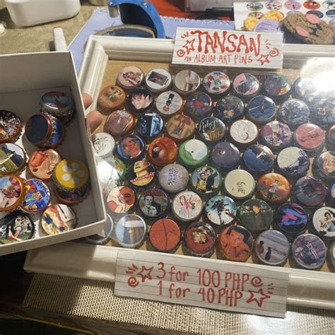 TANSAN ALBUM ART PINS CUSTOMIZED ᐟ Shopee Philippines