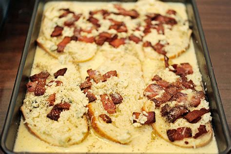 Artichoke Bread Pudding With Bacon And Gorgonzola Tasty Kitchen Blog