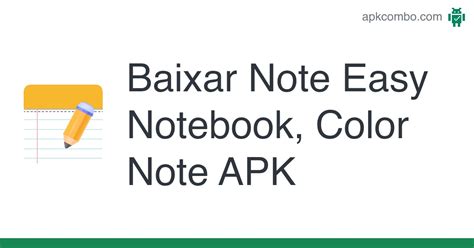 Note Easy Notebook Color Note Apk Android App Baixar Grátis