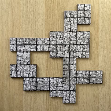 D6 Random Fantasy Dungeon Generator 1 Basic Corridors And Room The