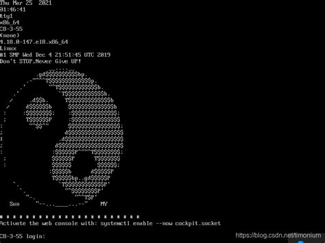 linux中修改终端登录欢迎界面 armbian 欢迎页 csdn博客