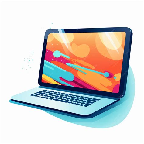 Premium Vector Vector Illustration Computer Technology Design Icon Digital Modern Isolated