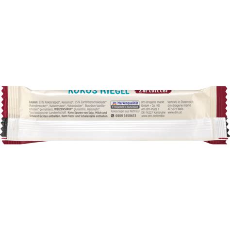 Dmbio Pure Chocoladereep Kokos 40 G Duitse Voordeel Drogist