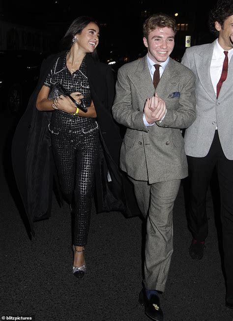 Smiling Rocco Ritchie Out With A Glamorous Mystery Woman Daily Mail