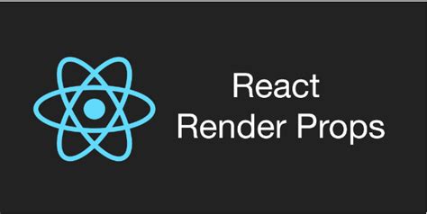 Render Props In React I Tutorials