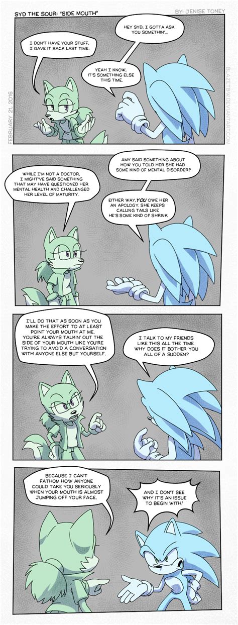 Syd The Sour Side Mouth By Blazetbw On Deviantart