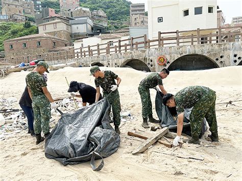 南竿守備大隊淨灘活動 守護海洋環境 馬祖日報