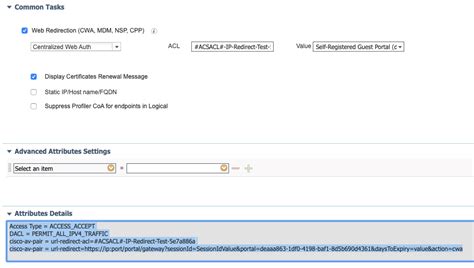 Downloadable Url Redirect Acl With Ise Cisco Community