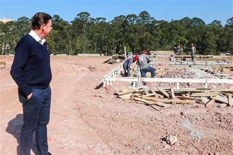 Prefeito Orlando Morando Vistoria Avanço Nas Obras Do Parque Da