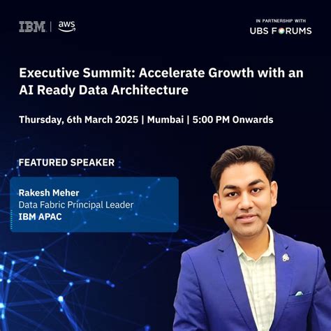 Ubsforums Ai Ibm Dataarchitecture Aws Executivesummit Ubs Forums Pvt Ltd