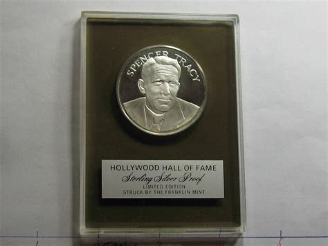 Download Spencer Tracy Hollywood Hall Of Fame Silver Coin Wallpaper