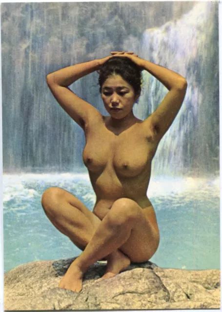 CARTOLINA EROTICA ATTRICE Interna Completamente Nuda Bel Seno Nu