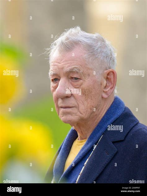 Sir Ian Mckellen Visiting Windsor Castle On The Day Prince Philip Died Sir Ian Was Playing