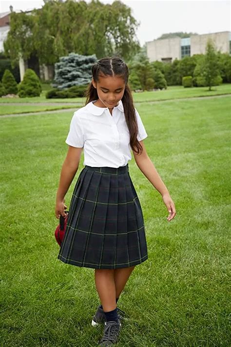 Plaid Pleated School Skirt