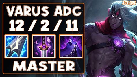 Varus Vs Aphelios Adc Kr Master Patch 1315 Youtube