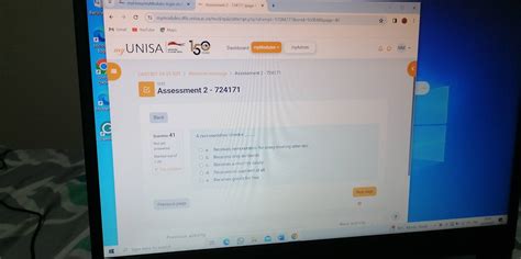 Solved Assessment 2 724171 Page 4 X Recycle Mymodules Dtls Unisa Ac Za Mod Quiz Attempt Php