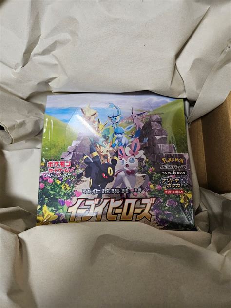 Yahooオークション ポケモンカード イーブイヒーローズ Box シュリ
