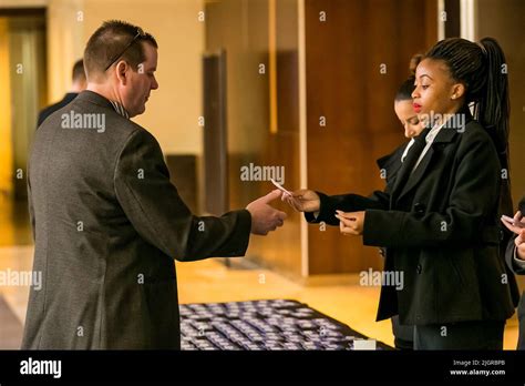 The Delegates Networking At A Corporate Conference Stock Photo Alamy