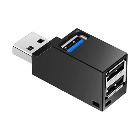 Lukyamzn Usb 3 0 Hub 4 Port Portable Usb Adapter Mini Multiport Expander For Desktop Laptop Xbox