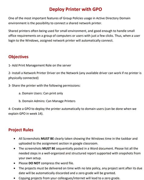 Deploy Printer With Gpo One Of The Most Important