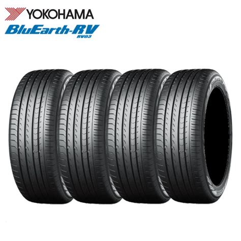 【4本set】ヨコハマ Bluearth Rv 03 18565r15 88h 送料無料 サマータイヤ ブルーアース ミニバン用 低燃費