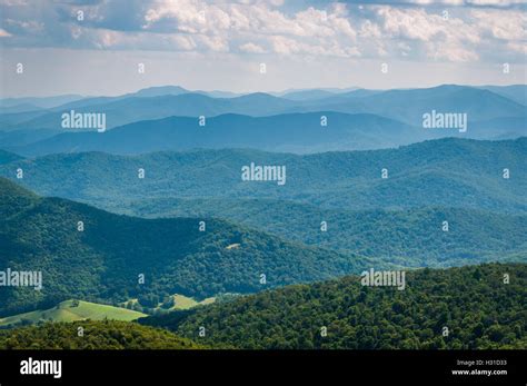 Layers Of The Blue Ridge Seen In Shenandoah National Park Virginia