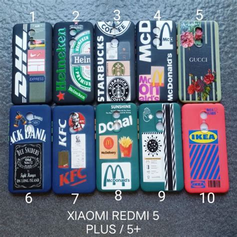 Jual Case Gambar Xiaomi Redmi 5 Xiaomi Redmi 5 Plus Motif Cowok Soft