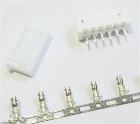 Free Shipping 20 Sets 6pin 2 54mm Pitch Terminal Housing Pin Header
