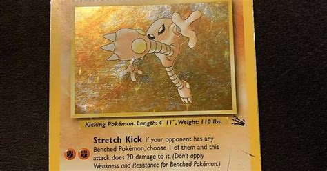 Fossil Hitmonlee Holo Album On Imgur