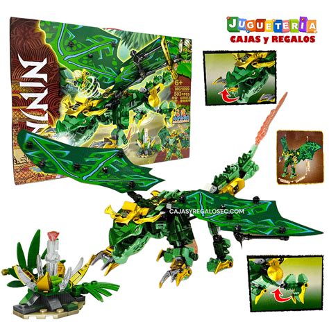 Bloques Armables Ninja Dragon Armables Ecuador 228 Piezas P2913 Cajasyregalosec