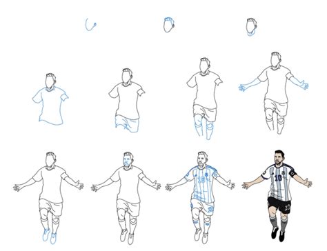 10 Einfach Und Schön Lionel Messi Zeichnen Ideen Zeichnenideencom
