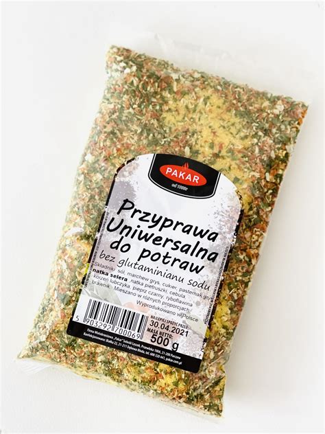 Przyprawa Uniwersalna do potraw Pakar g Kawy Słodycze Chemia